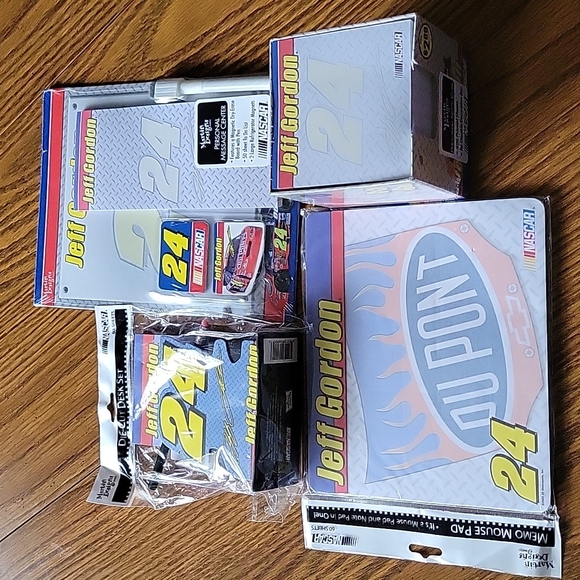 Jeff Gordon | Office | Jeff Gordon Nascar Stationary Desk Set | Poshmark